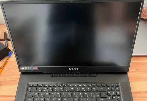 17.3" MSI GT77 Titan 12UHS-208RU, 2048 ГБ, Core i9-12900HX, RAM 64 ГБ, GeForce RTX 3080 Ti 16 ГБ