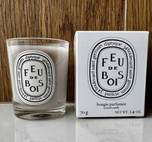 Diptyque Feu de Bois свеча 70 гр оригинал