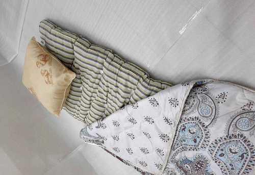 Спальные комплекты: матрас, подушка и одеяло