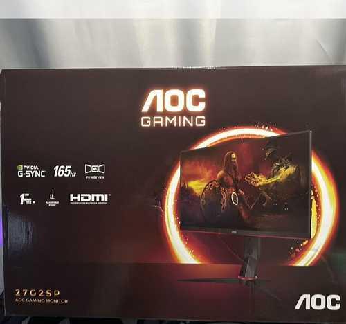 Монитор Aoc 165hz 27 дюймов 27G2SP