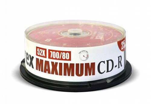 CD-R mirex 52х на 700MB 25 шт