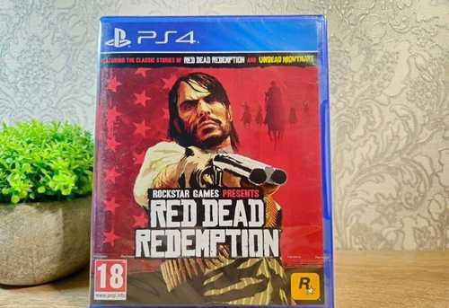 PS4 Red Dead Redemption Remastered новый диск