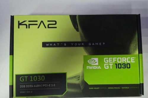 Видеокарта KFA GT 1030 2Gb DDR4 на гарантии