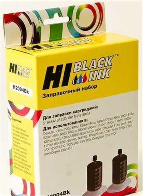 Заправочный набор Hi-Color H2004BK для HP 51645A