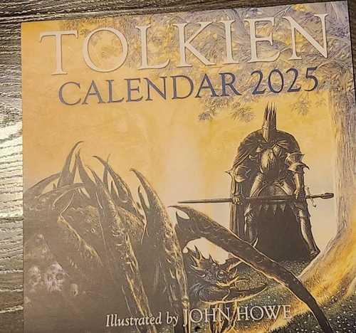 Tolkien calendar 2025 календарь