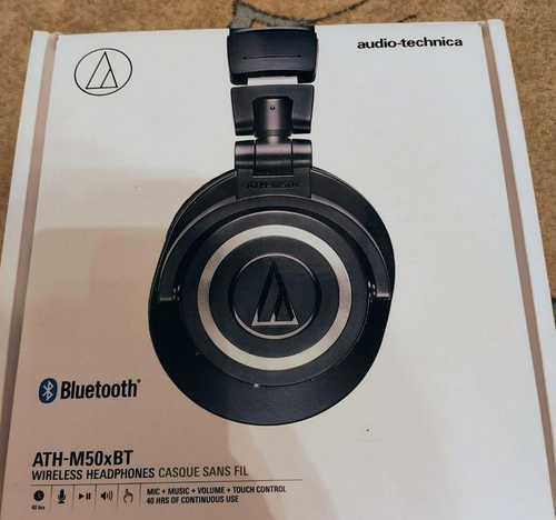 Наушники audio technica ath m50xbt