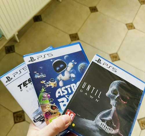 Диски ps5 until dawn astrobot test drive unlimited