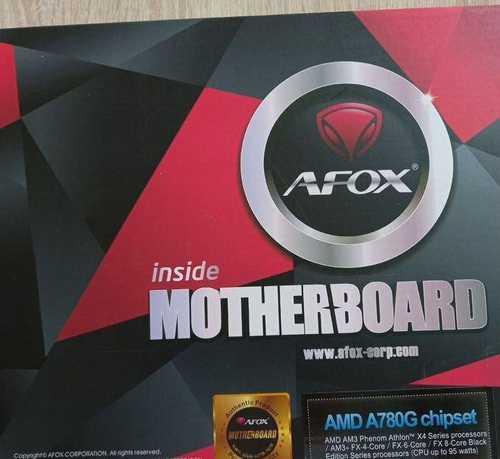 Материнская плата afox AMD A780G