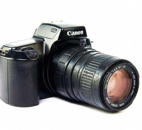 Canon EOS 1000 + Sigma 100-300mm f4.5-6.7 UC
