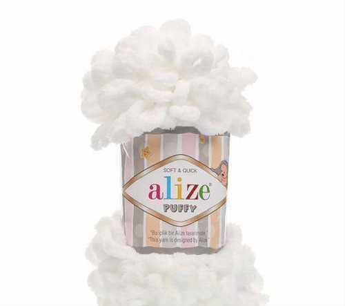 Пряжа alize puffy color (ализе пуффи)