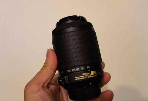 Nikon 55-200mm VR Неработает Стаб