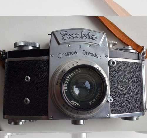 Фотокамера Exacta II Jhagee Dresden + индустар 50