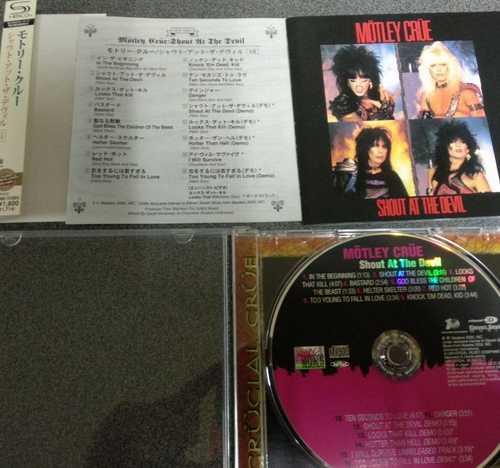 Motley crue -Shout AT the devil, Shm-cd
