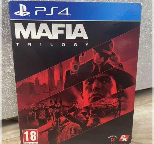 Диск Mafia trilogy для ps4/ps5