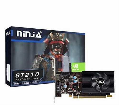Ninja GT210 512M 64bit DDR3 DVI hdmi CRT pcie