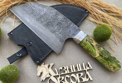 Сербский нож ", клинок Дамасская сталь