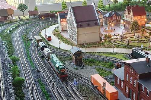 Макет железной дороги 1:87