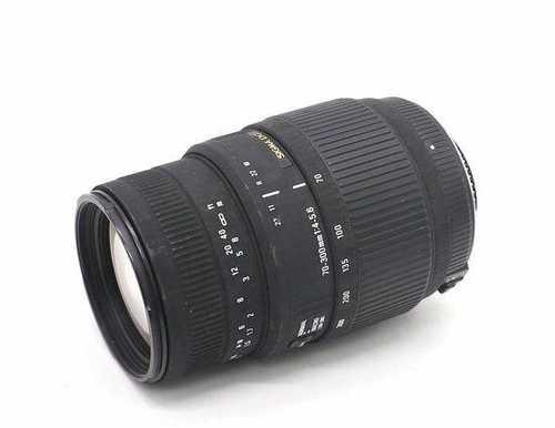 Sigma AF 70-300mm f/4-5.6 DG Macro for Nikon б/у