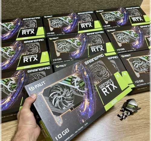 Новая RTX 3080 10gb Palit Gaming Pro NEW