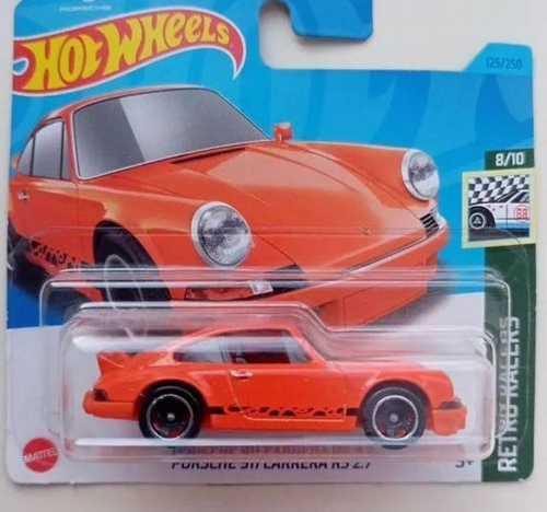 Hot wheels Porsche 911 Carrera RS 2.7 / Retro R