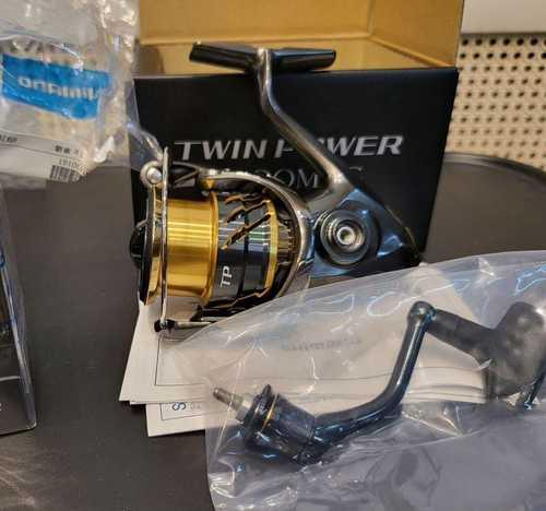 Катушка Shimano Twin power 3000mhg новая   шпуля