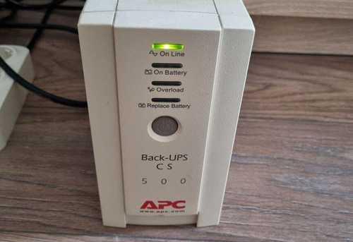 Ибп apc back ups cs500