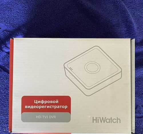 HiWatch DVR-104P-G Гибридный видеорегистратор