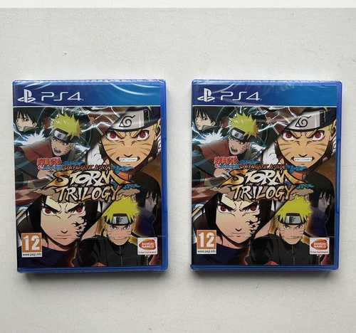 Naruto Ultimate Ninja Storm Trilogy (Новый) Ps4