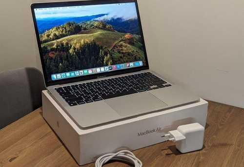 Like new MacBook Air M1 8/256 silver АКБ 97