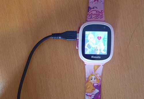 Часы телефон детские Aimoto Кнопка жизни