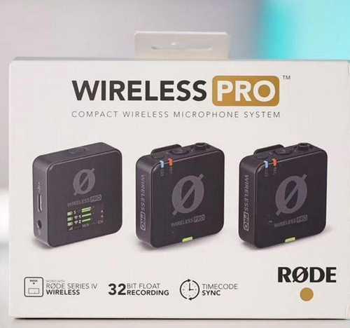 Петлички Rode Wireless Pro   Rode Lavalier II