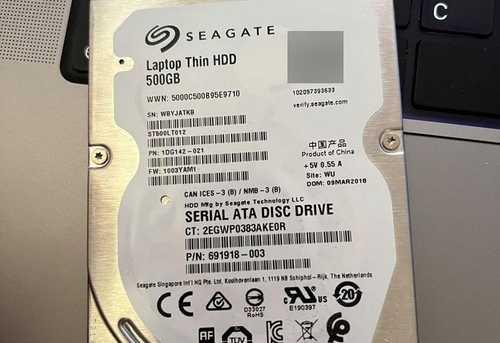 Жесткий диск Seagate Laptop Thin ST500LT012