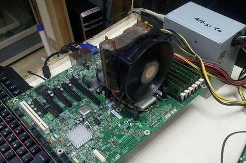 Xeon X3440 + mb intel server S3420GP + 8 Gb памяти