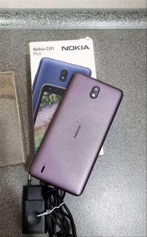 Смартфон Nokia C01 Plus 16 гб фиолетовый