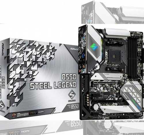 Новая ASRock B550 Steel Legeng (Socket AM4)