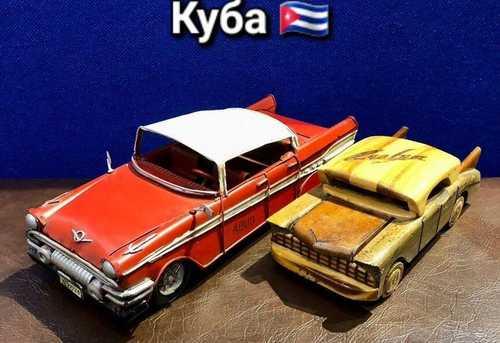 Модель ретро-автомобиля с Кубы (новая)