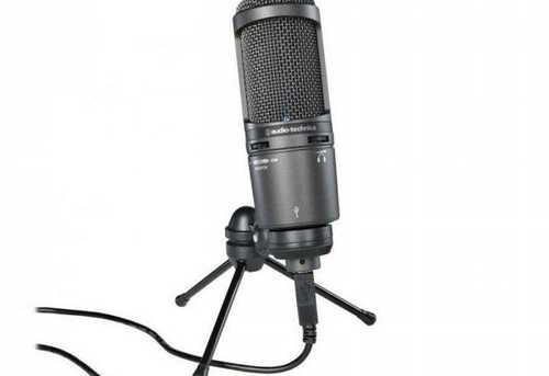 Студийный микрофон audio-technica AT2020 usb+