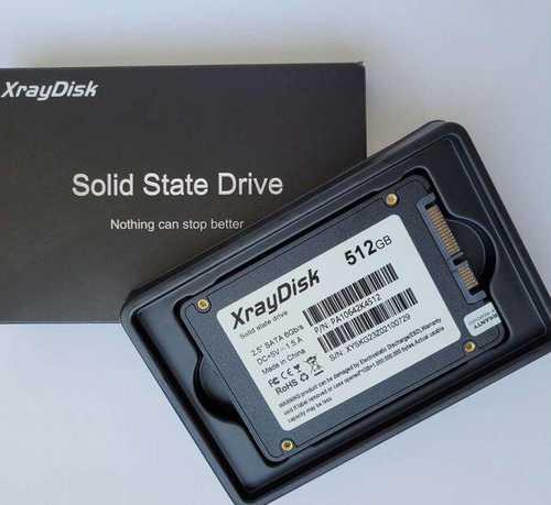 SSD XrayDisk 512gb SATA