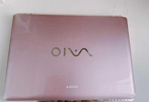 Ноутбук sony Vaio розовый 2008