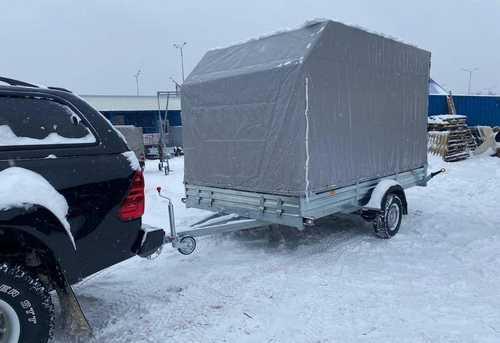 Прицеп для перевозки снегоходов, квадроциклов