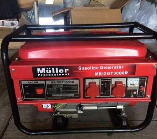Генератор бензиновый Moller 3000 2.8кВт
