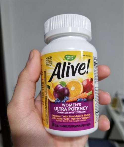 Витамины для женщин alive