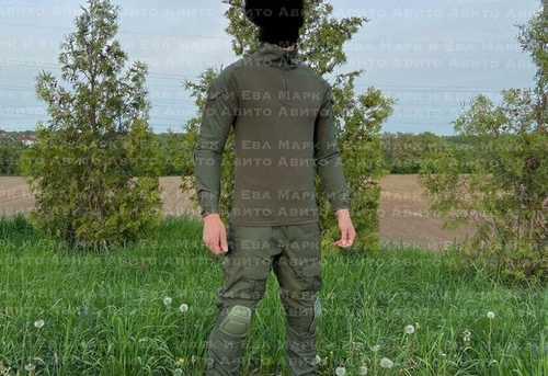 Тактический костюм с защитой олива комплект