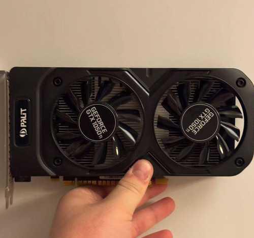 Видеокарта GeForce GTX 1050ti 4gb palit dual OC