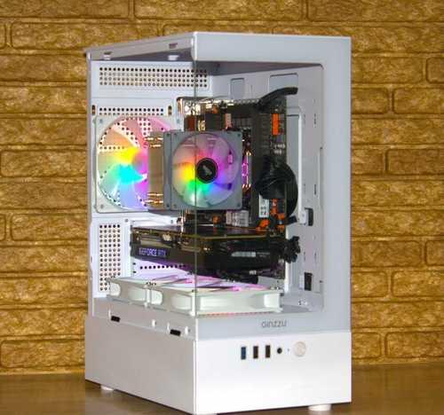 Игровой пк 12 ядер RTX 3060 Ti SSD NVMe, HDD 1Тб