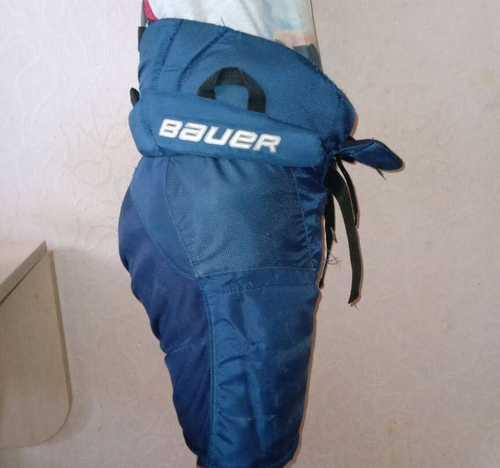 Хоккейные шорты bauer подростковые