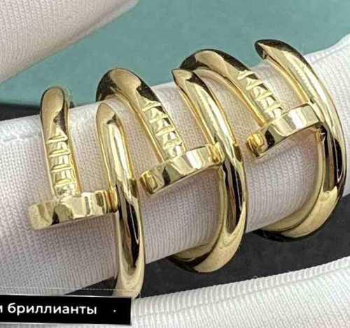 Золотое кольцо Cartier Juste Un Clou