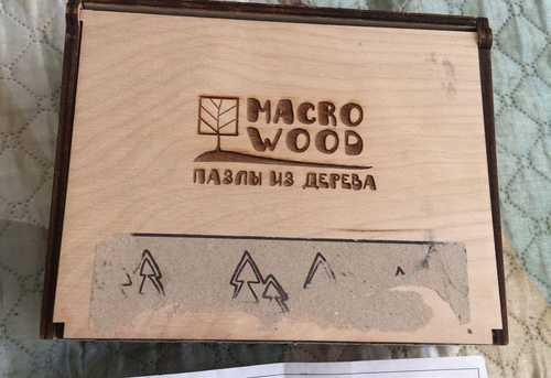 Игра слоники,пазлы Macro wood