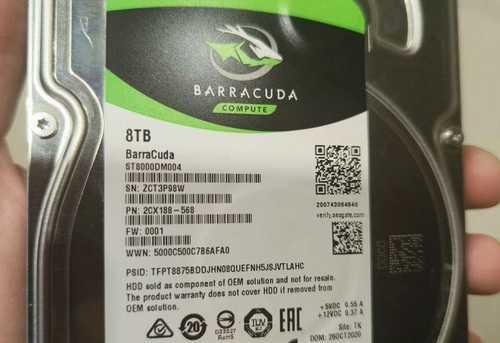 Жёсткий диск Seagate Barracuda 8tb ST8000DN004