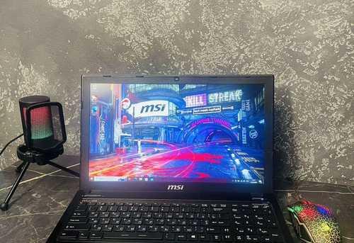 Игровой ноутбук msi i5/16gb/ssd/gtx 860m/FullHD